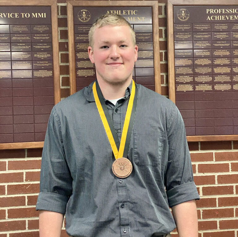 MMI senior Kevin McNulty receives two awards in the 2021 Prudential ...